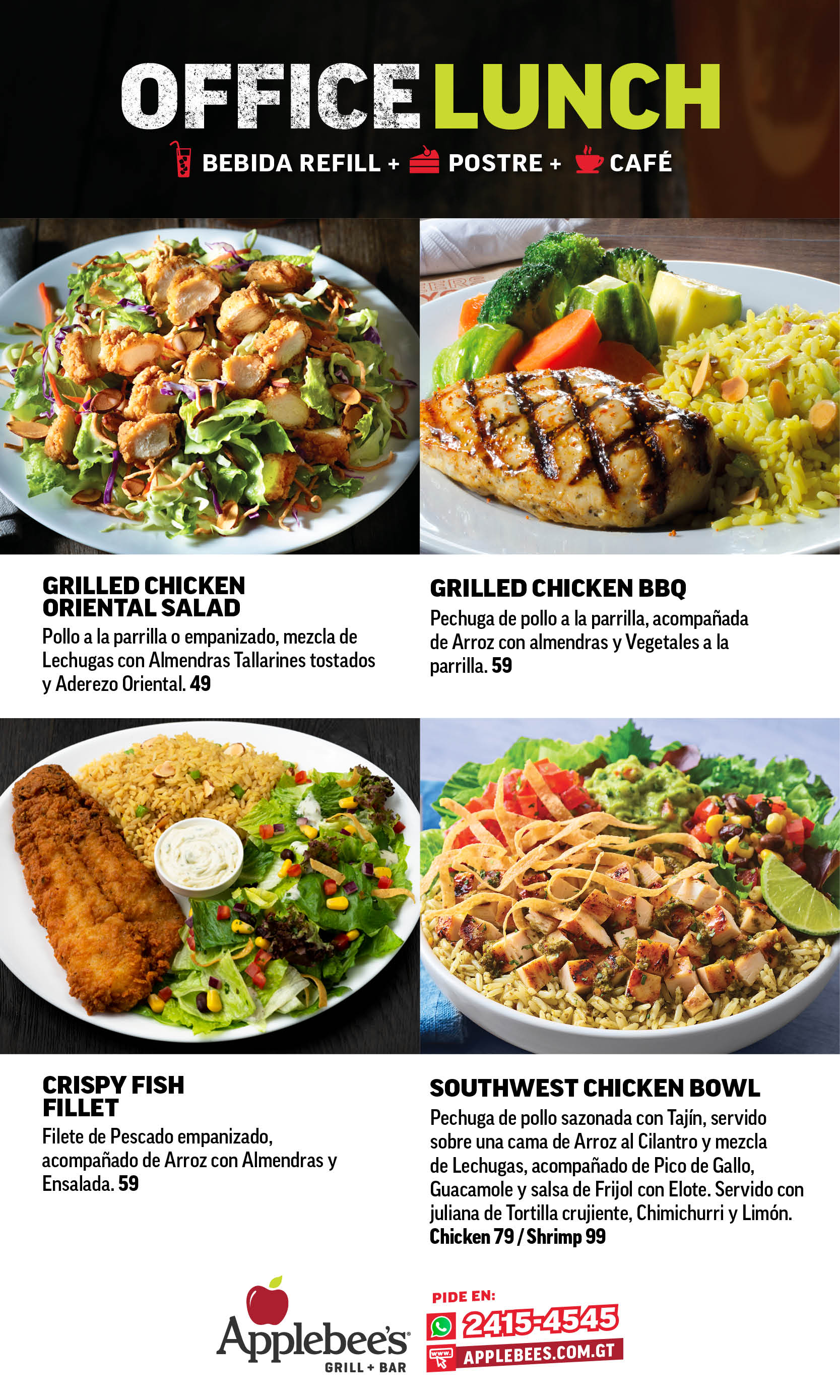 Applebee's Neighborhood Grill + Bar - Your Local Restaurant